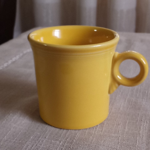 Fiestaware | Dining | Fiestaware Yellow Coffee Mug Tom Jerry With O ...